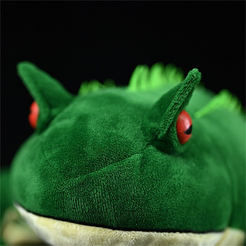 Beelzebufo Prehistoric Frog Soft Stuffed Plush Toy – Gage Beasley