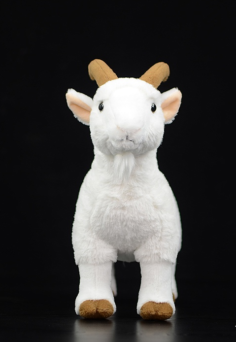 Lifelike Goat Soft Stuffed Plush Toy – Gage Beasley