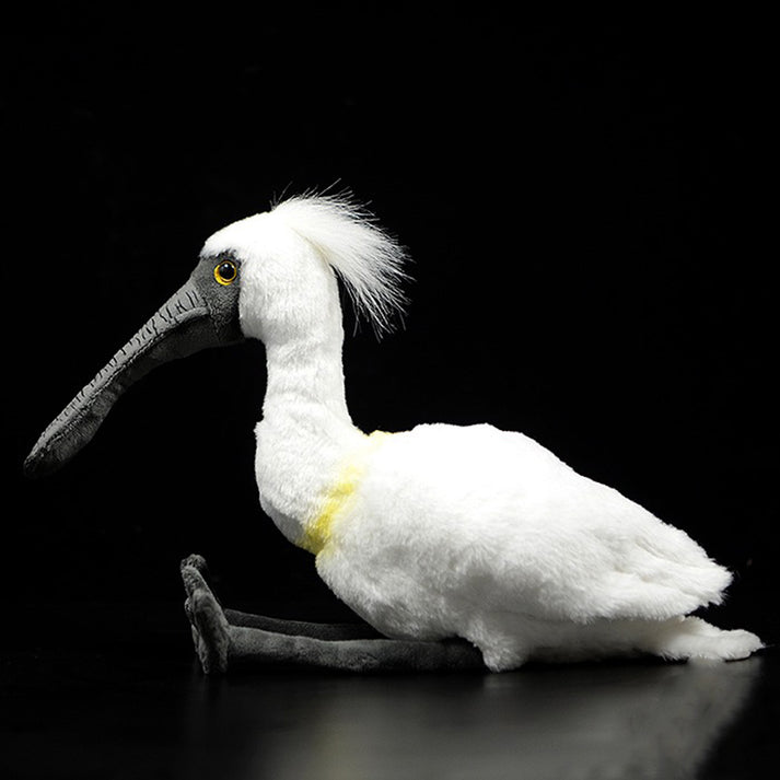 Black-faced Spoonbill Bird Soft Stuffed Plush Toy – Gage Beasley
